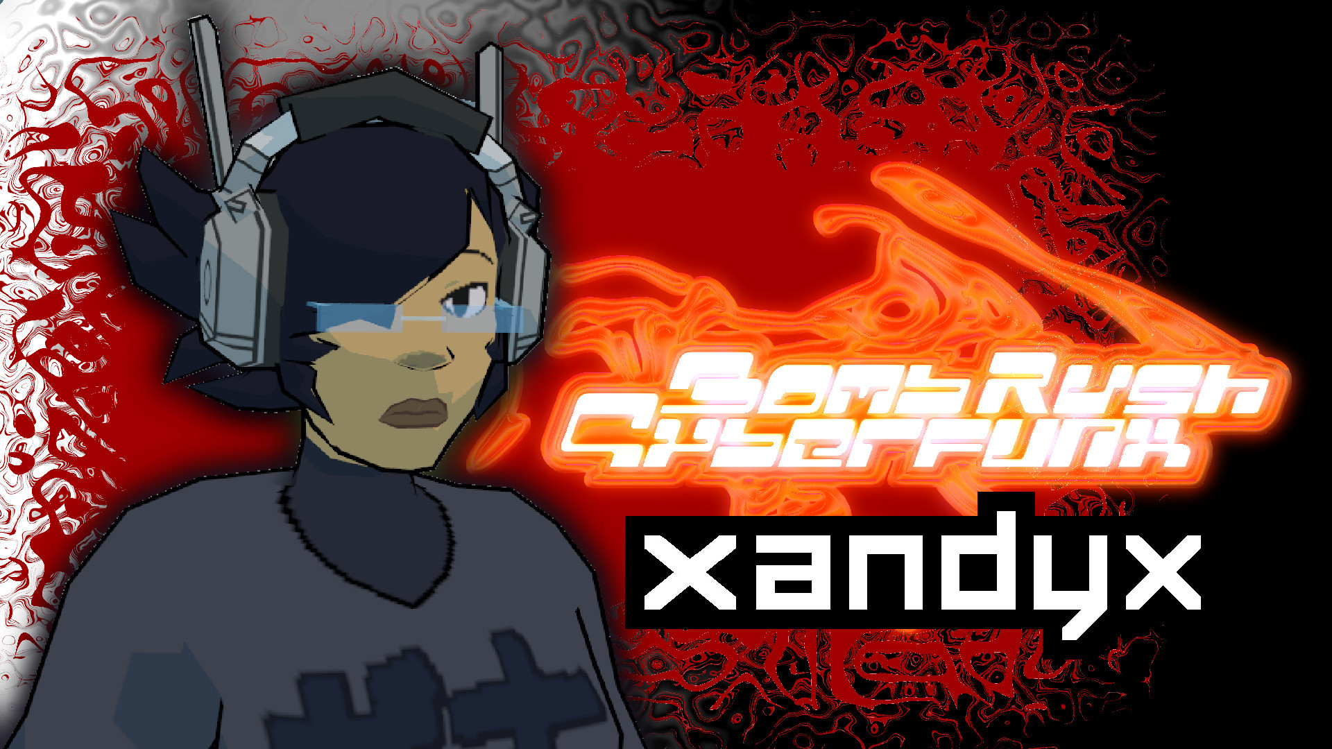 Xandy (OC) Mod for Bomb Rush Cyberfunk | BRC Mods