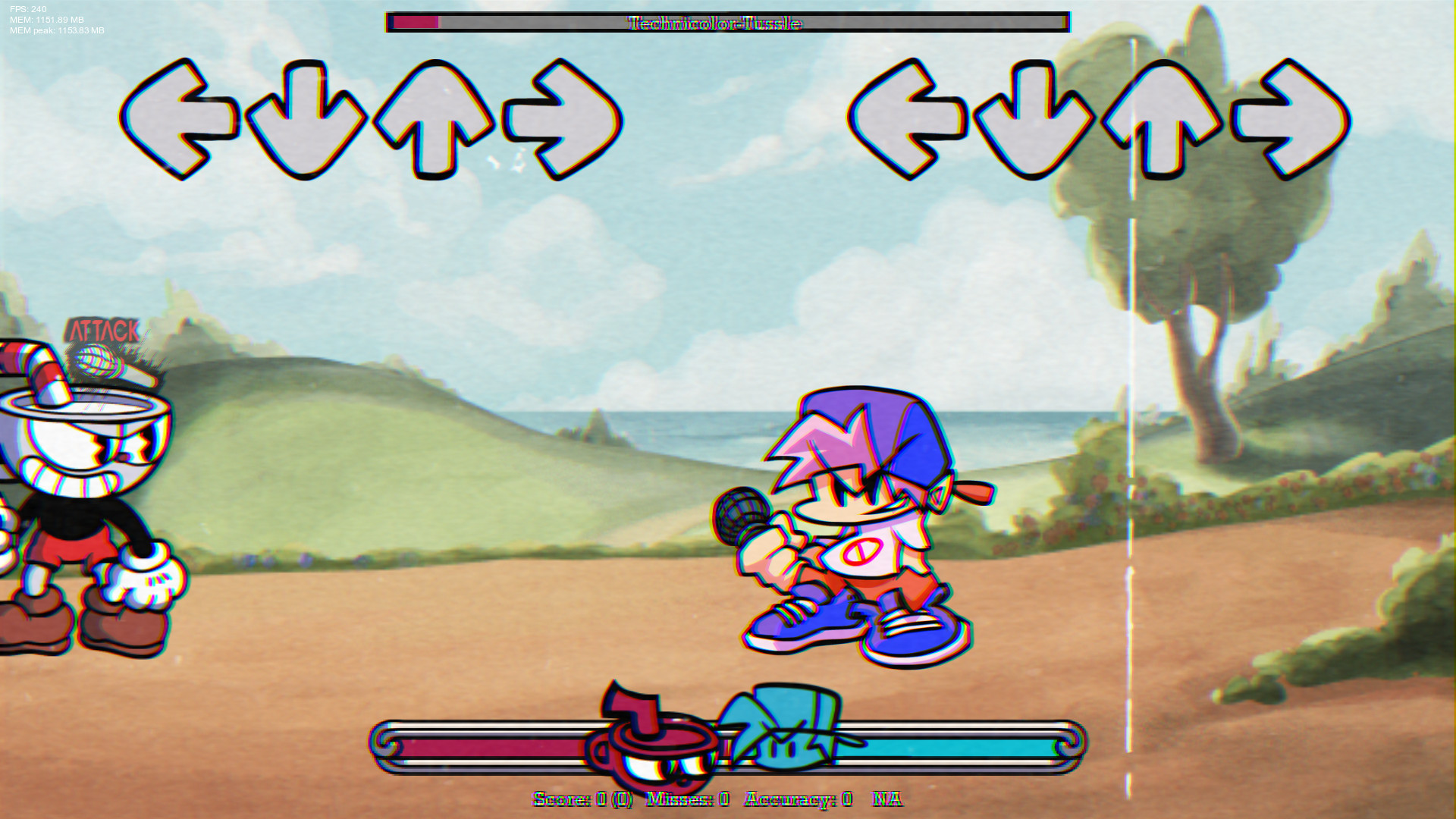 Indie Cross BF Bsides Skin Mod for Friday Night Funkin' | FNF Mods