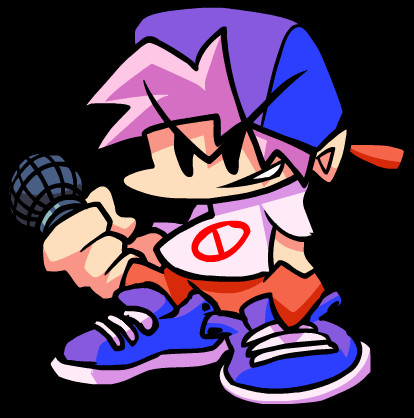 Indie Cross BF Bsides Skin Mod for Friday Night Funkin' | FNF Mods