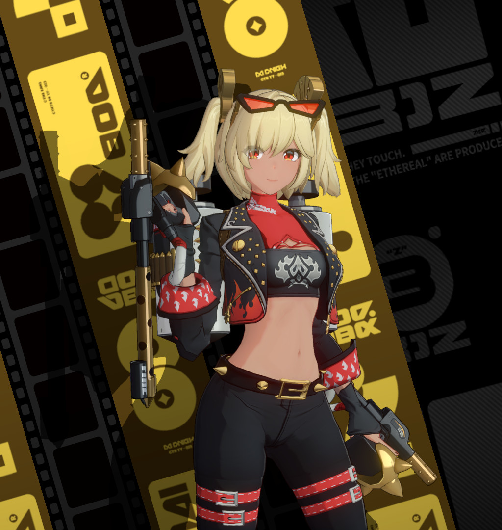 Burnice Redesign Mod for Zenless Zone Zero | ZZZ Mods