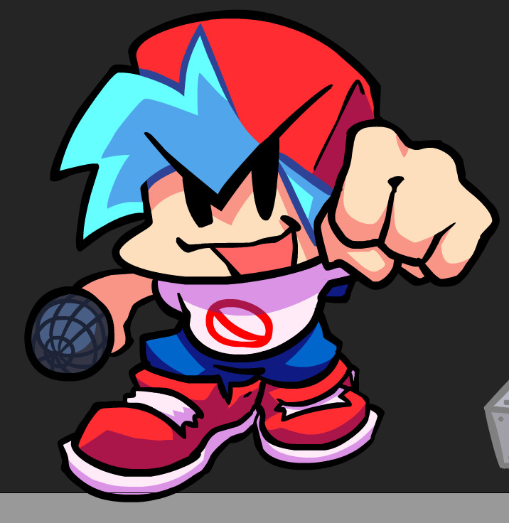 Boyfriend assets but better Mod for Friday Night Funkin' | FNF Mods