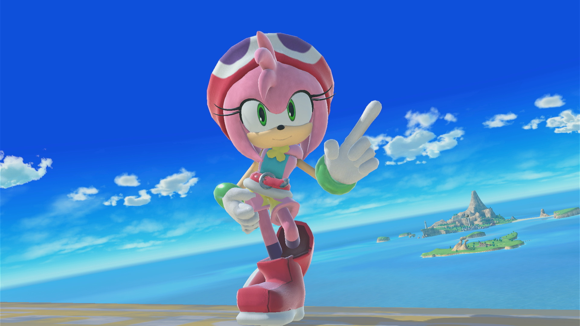 Amy Rose (Amitie) Mod for Super Smash Bros. Ultimate | SSBU Mods
