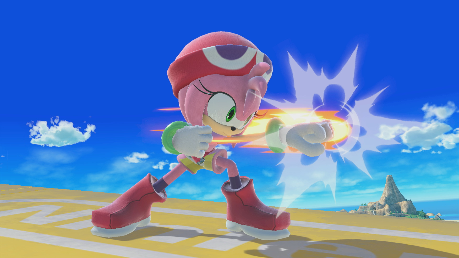 Amy Rose (Amitie) Mod for Super Smash Bros. Ultimate | SSBU Mods