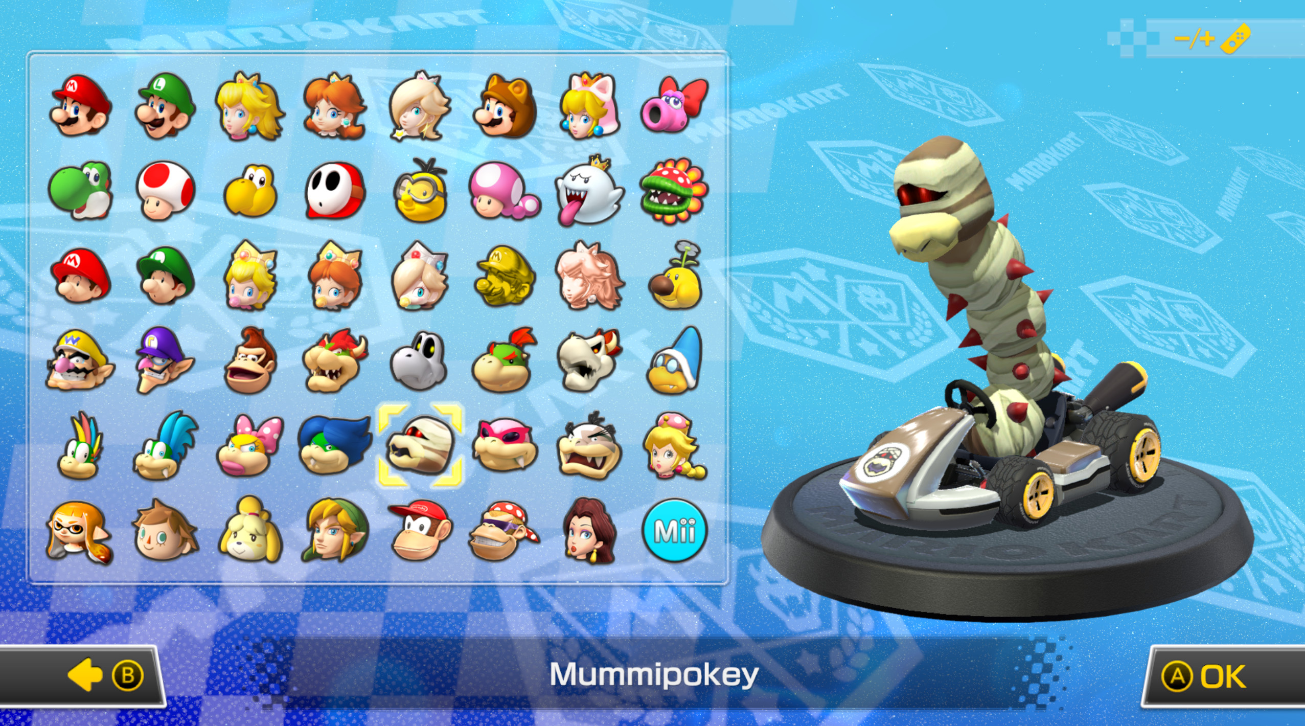 Mummipokey Mod for Mario Kart 8 Deluxe | MK8D Mods