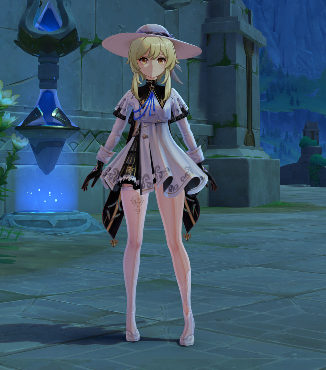 ️Lumine ️ in Phoebe's outfit Mod for Genshin Impact | GI Mods