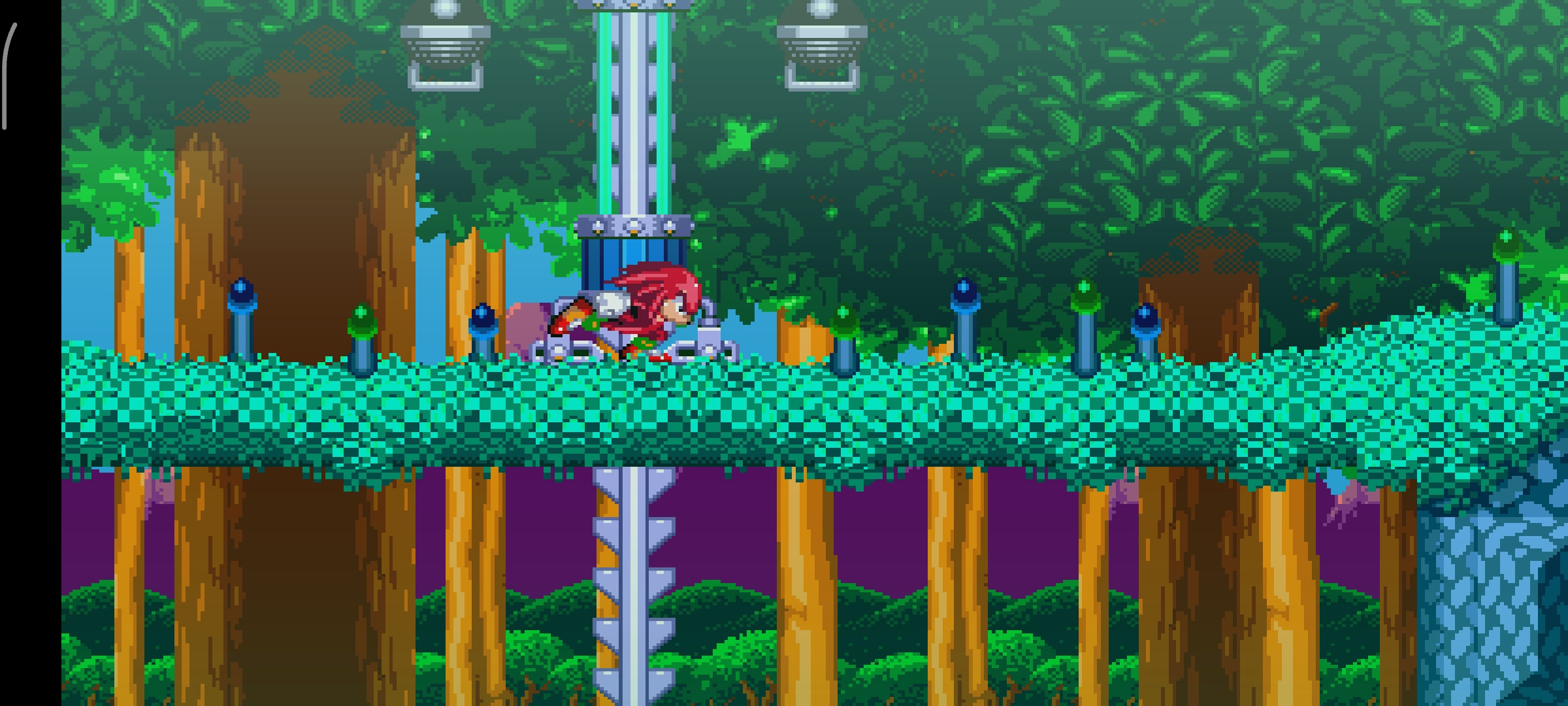 Shin Sonic Knux Runing And Peel-Out Animation Mod for Sonic 3 A.I.R ...