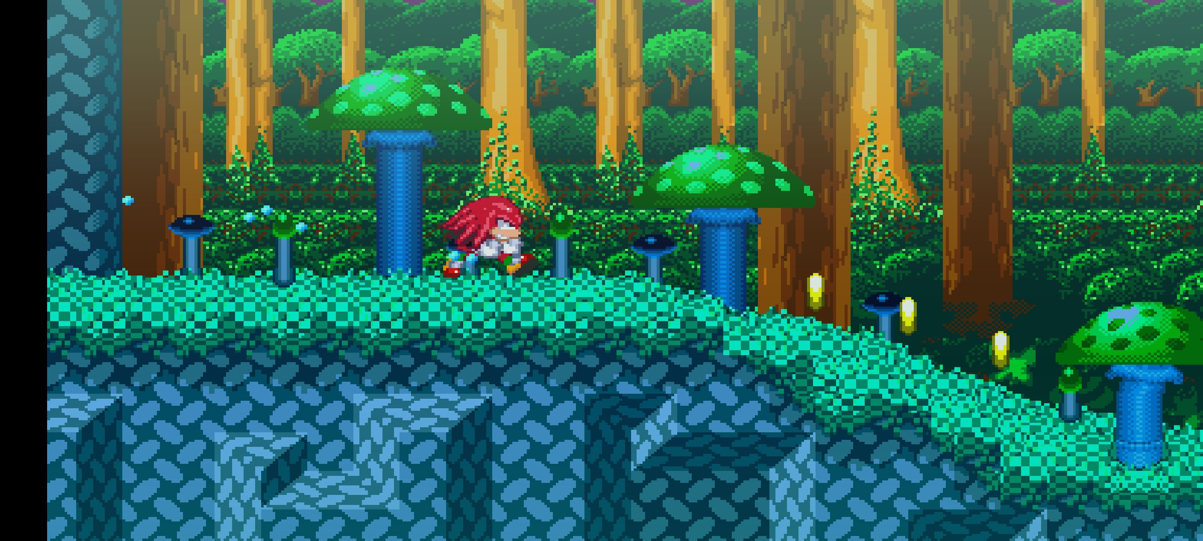 Shin Sonic Knux Runing And Peel-Out Animation Mod for Sonic 3 A.I.R ...