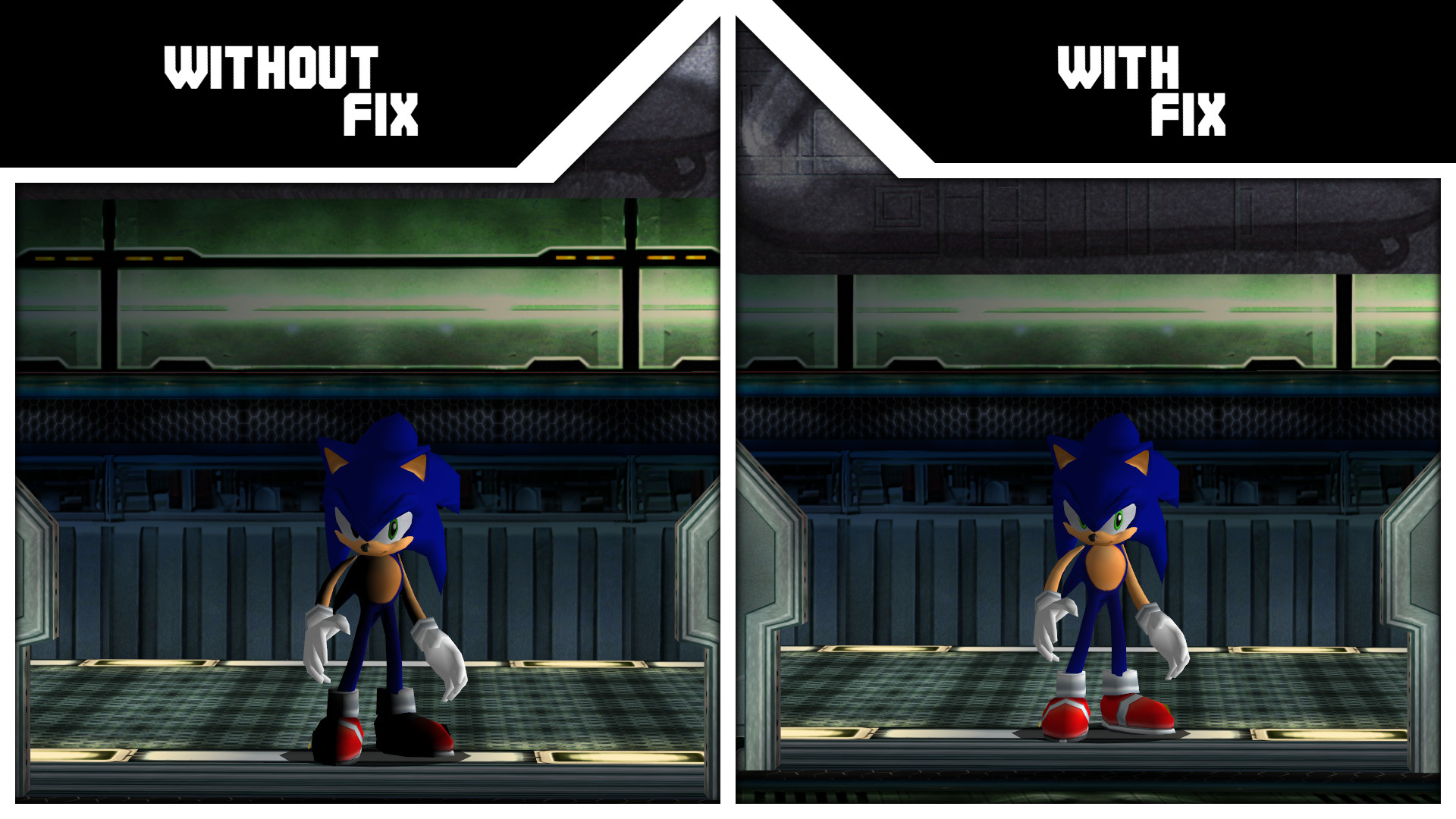 CUTSCENE REVAMP Trial Sonic Shading Fix Mod for Sonic Adventure 2 | SA2 ...