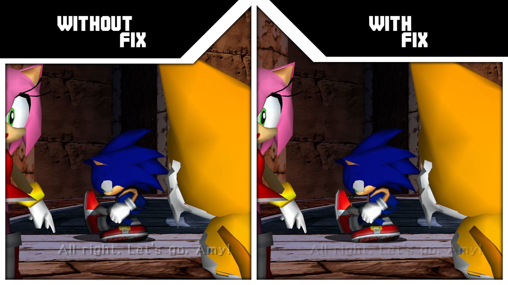 CUTSCENE REVAMP Trial Sonic Shading Fix Mod for Sonic Adventure 2 | SA2 ...
