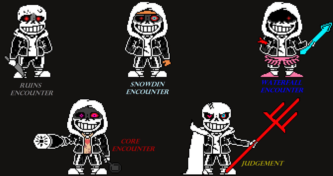 Dust Sans Stats UT Mix Mod for UNDERTALE | UNDERTALE Mods