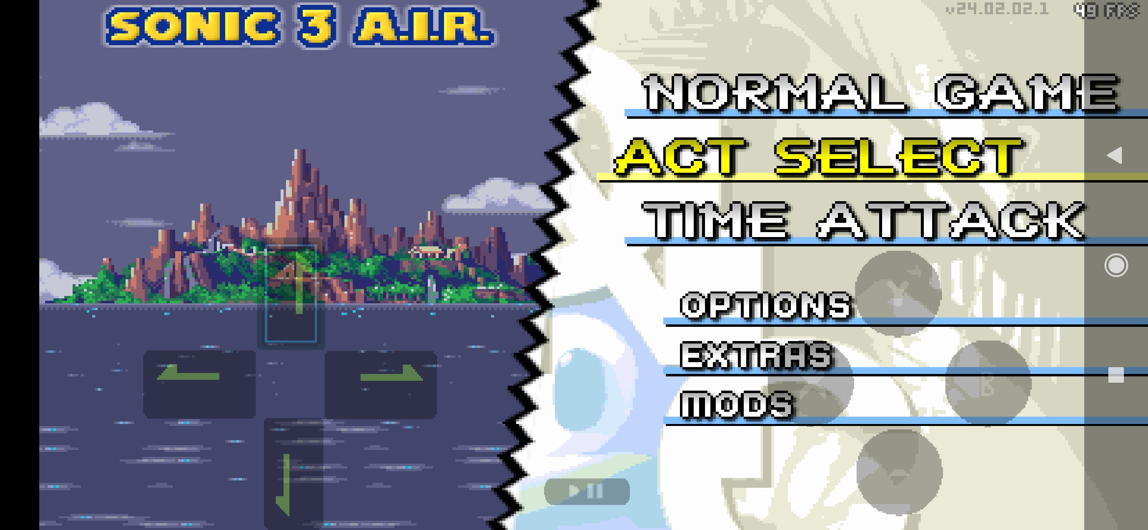 Neon Controls Mod for Sonic 3 A.I.R. | S3AIR Mods
