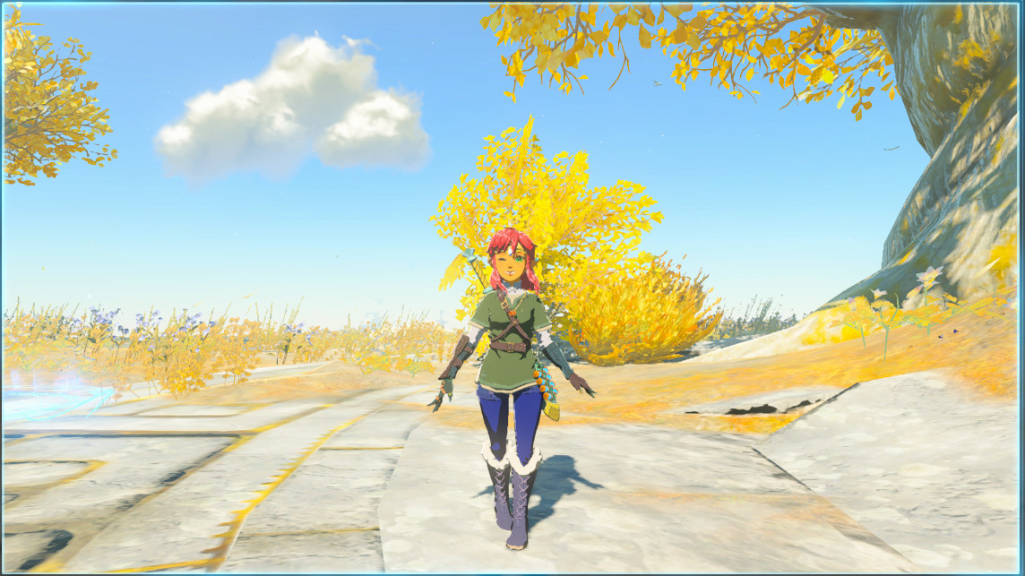 Linkle's Colorful Snow Boots Mod for The Legend of Zelda: Tears of the ...