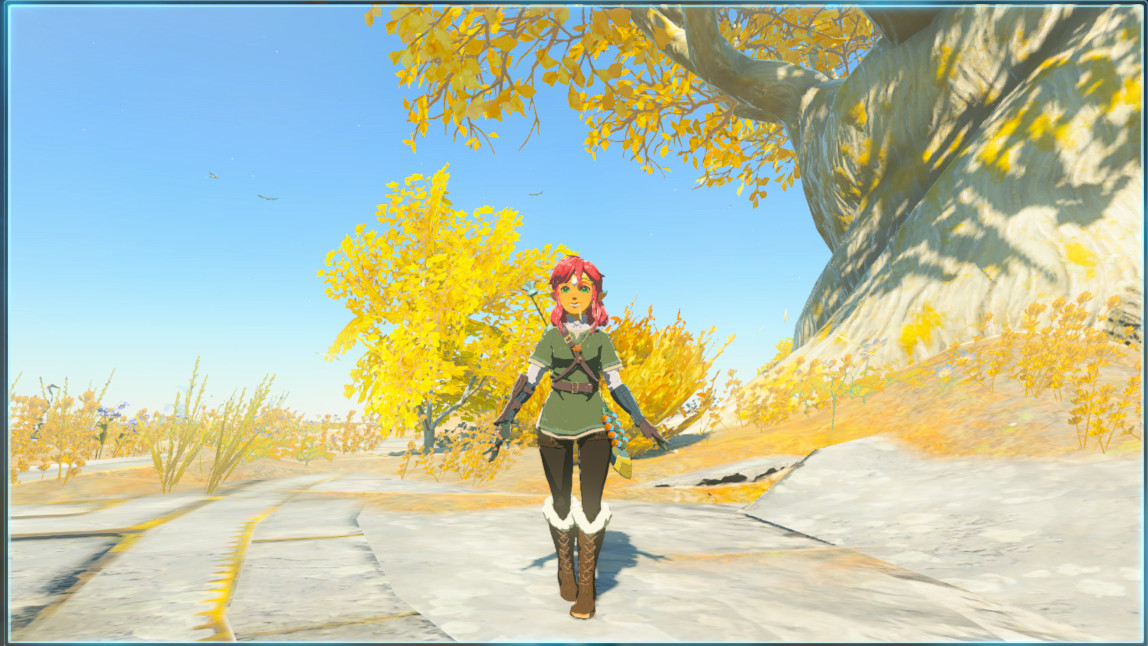 Linkle's Colorful Snow Boots Mod for The Legend of Zelda: Tears of the ...