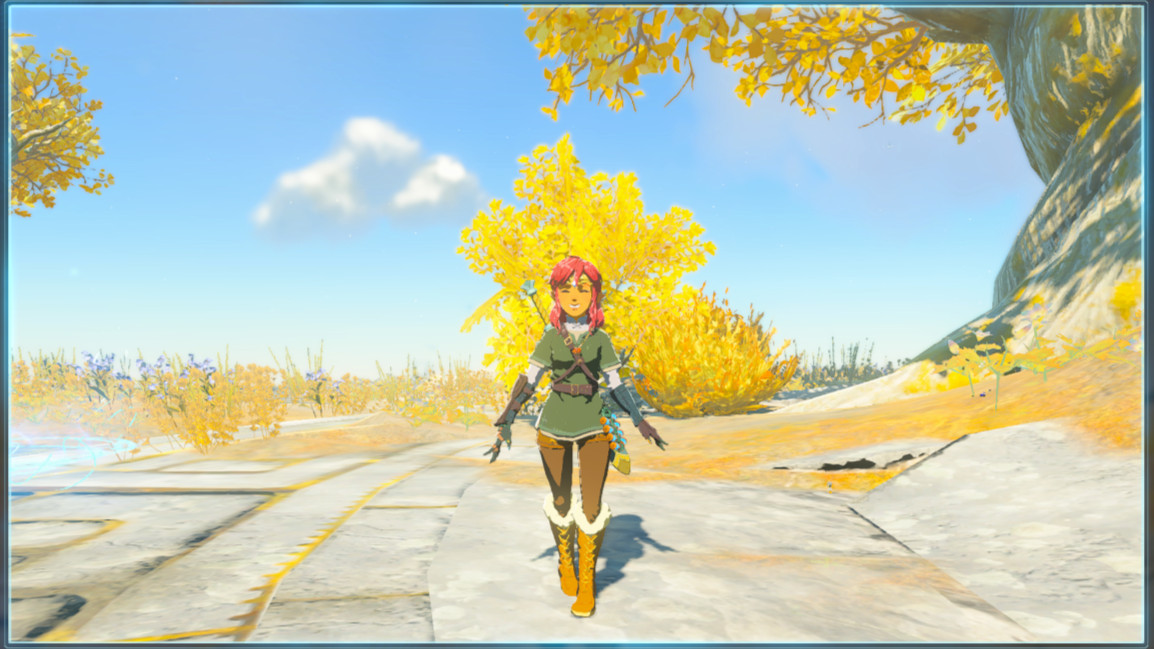 Linkle's Colorful Snow Boots Mod for The Legend of Zelda: Tears of the ...