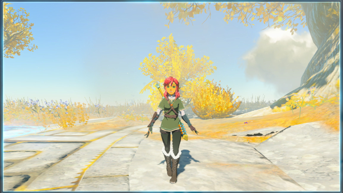 Linkle's Colorful Snow Boots Mod for The Legend of Zelda: Tears of the ...