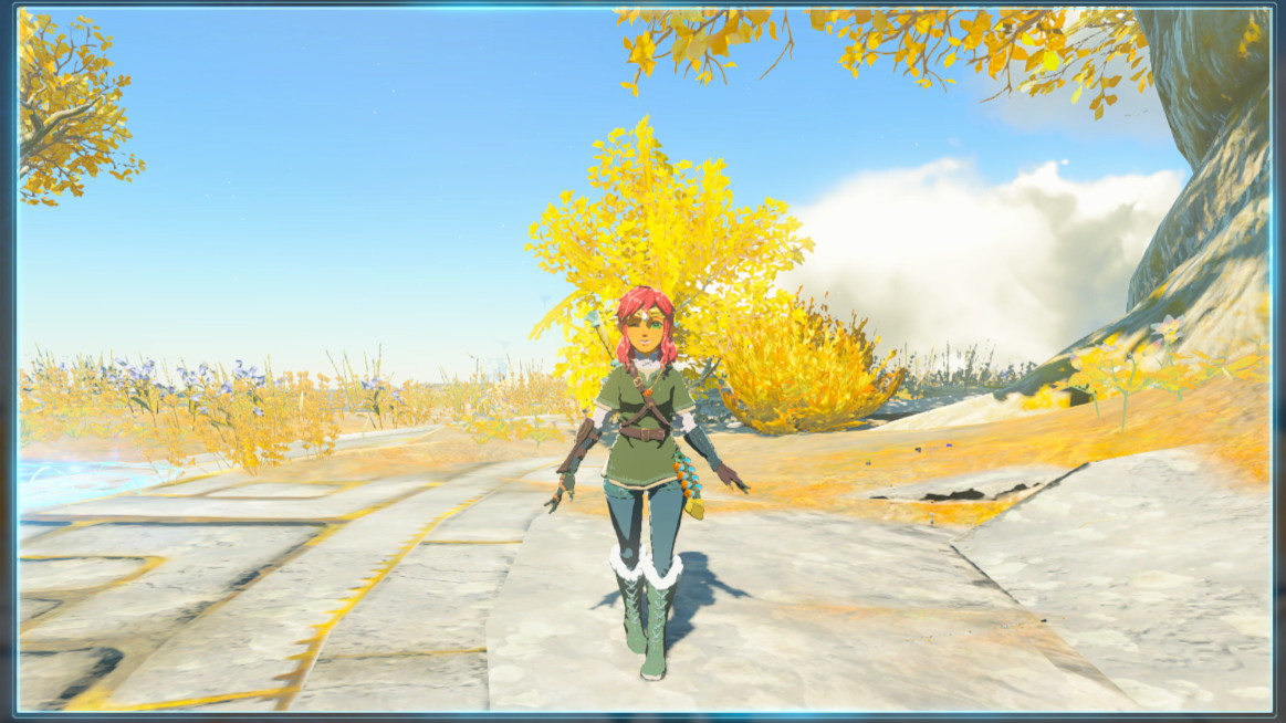Linkle's Colorful Snow Boots Mod for The Legend of Zelda: Tears of the ...