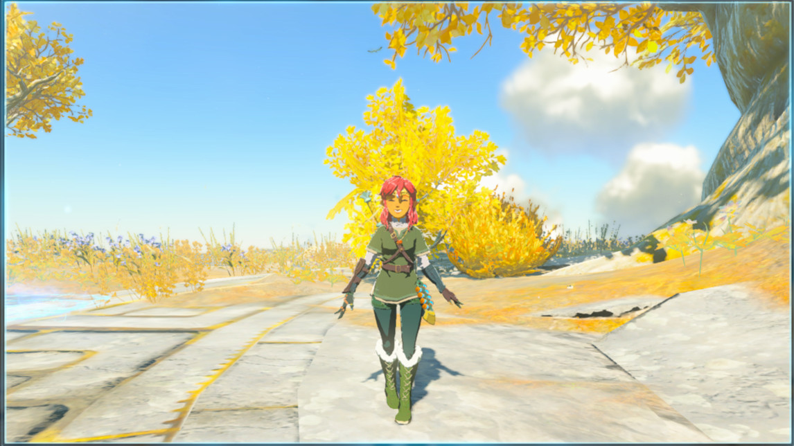 Linkle's Colorful Snow Boots Mod for The Legend of Zelda: Tears of the ...