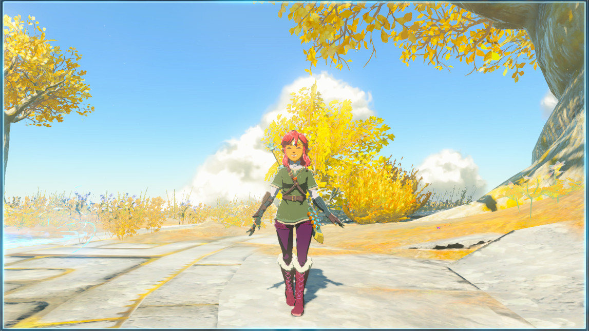 Linkle's Colorful Snow Boots Mod for The Legend of Zelda: Tears of the ...