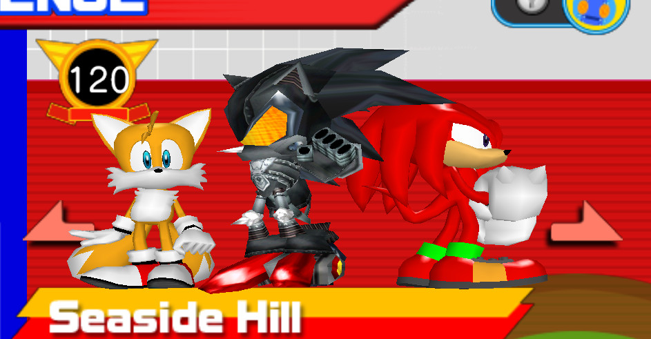 Silver Sonic/Mecha Sonic Mark III over Sonic Mod for Sonic Heroes | SH Mods