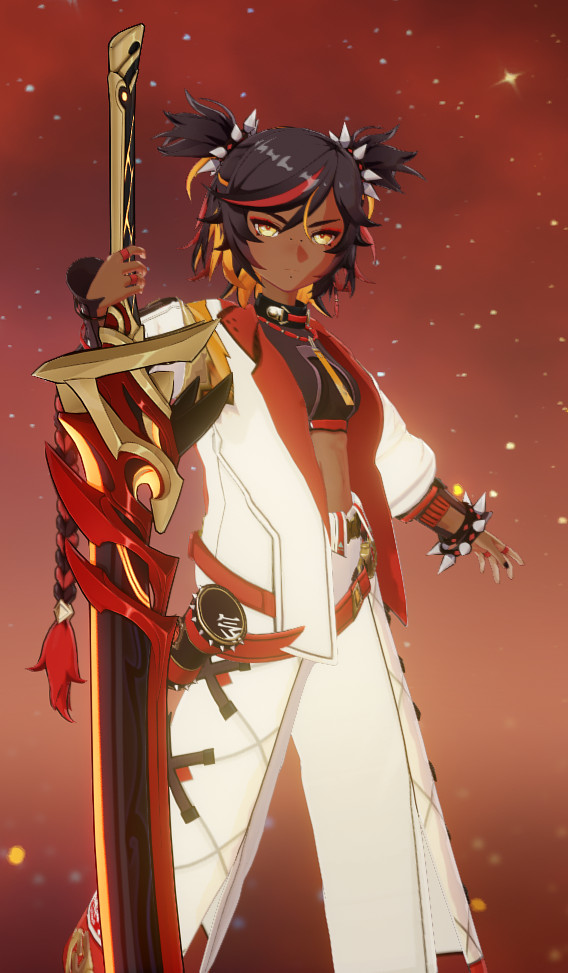 V.K. Inspired Xinyan Mod for Genshin Impact | GI Mods