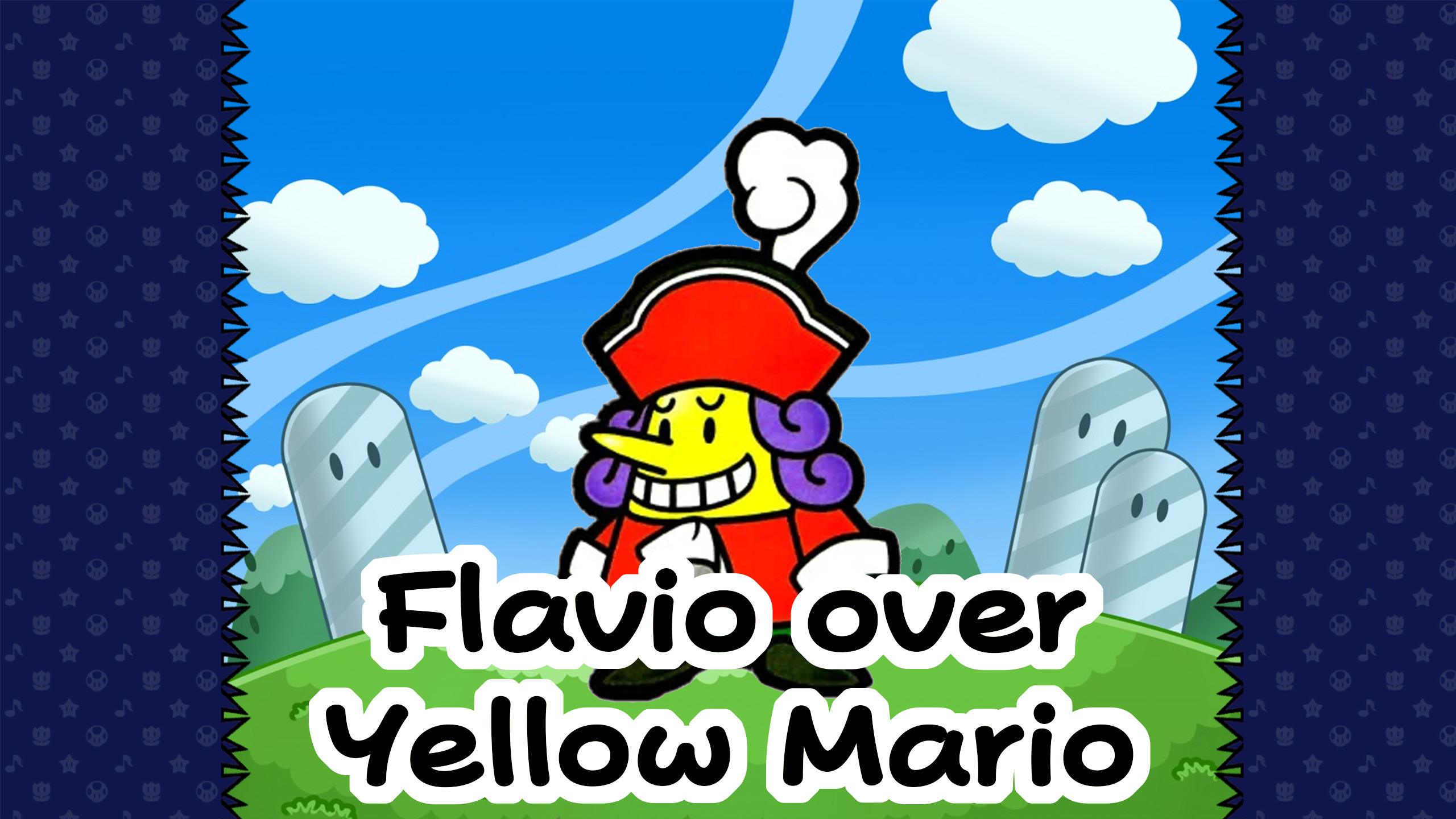 Flavio over Yellow Mario Mod for Paper Mario: The Thousand Year Door ...