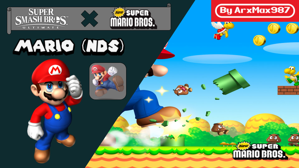 Mario (NDS) Mod for Super Smash Bros. Ultimate | SSBU Mods