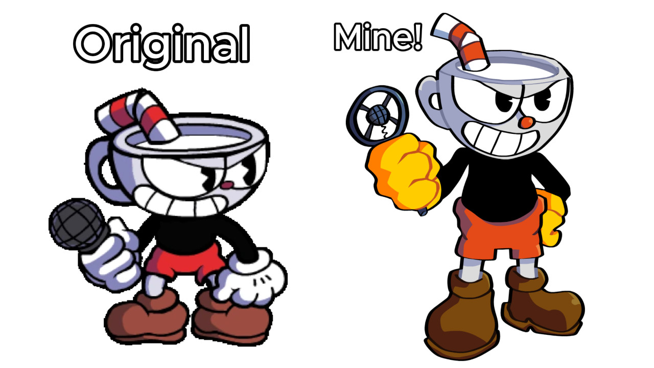 Friday Night Funkin - Cuphead Indie cross (Reskin) Mod for Friday Night ...