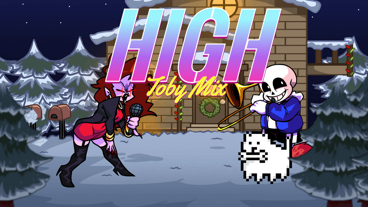 FNF - High (Toby Mix) - Playable Mod for Friday Night Funkin' | FNF Mods