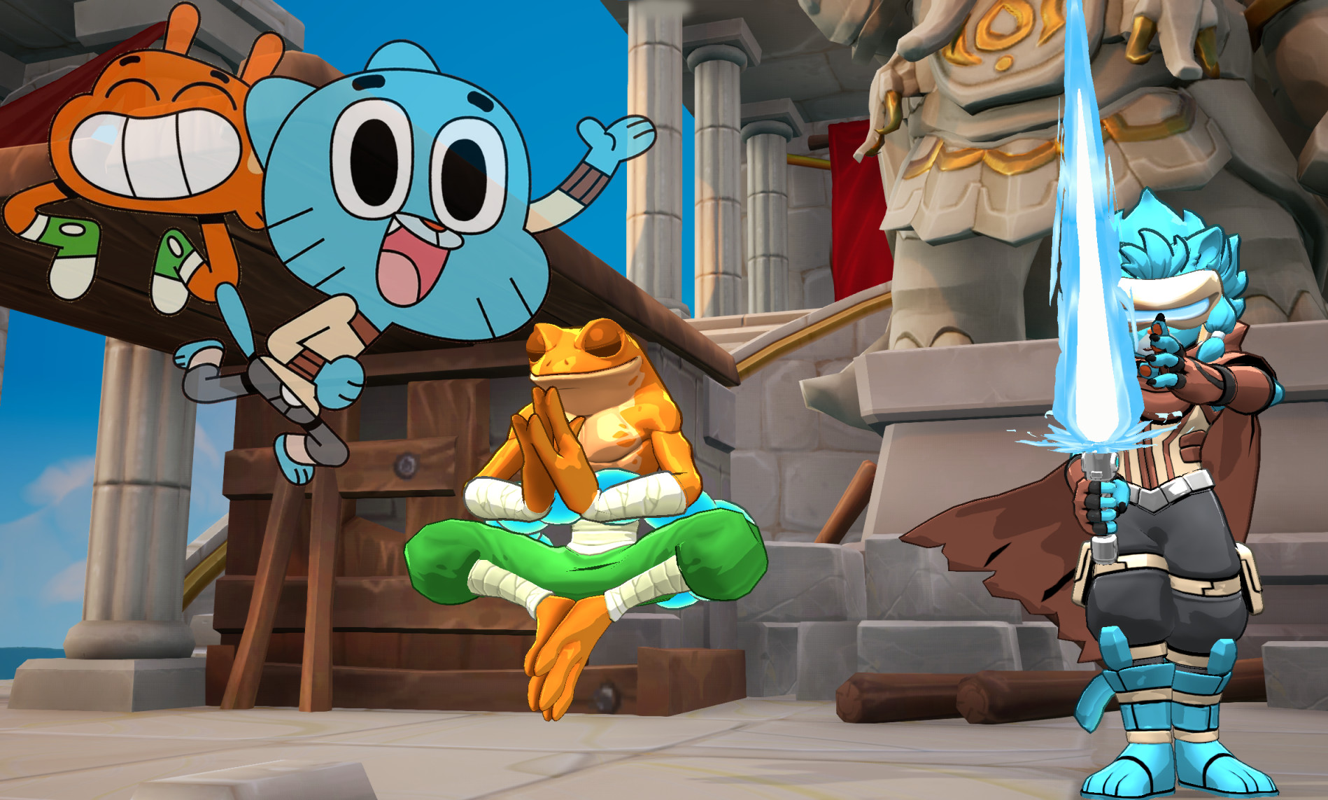 Cartoon Network Duos Mod for Rivals of Aether II | ROA2 Mods