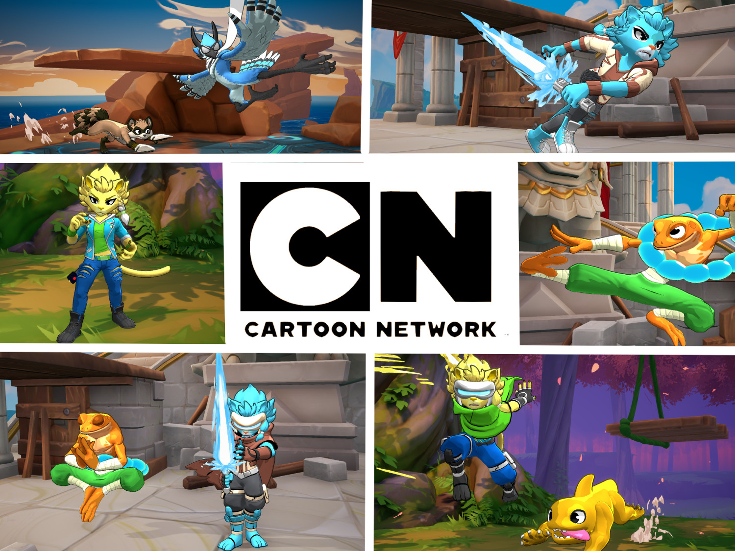 Cartoon Network Duos Mod for Rivals of Aether II | ROA2 Mods