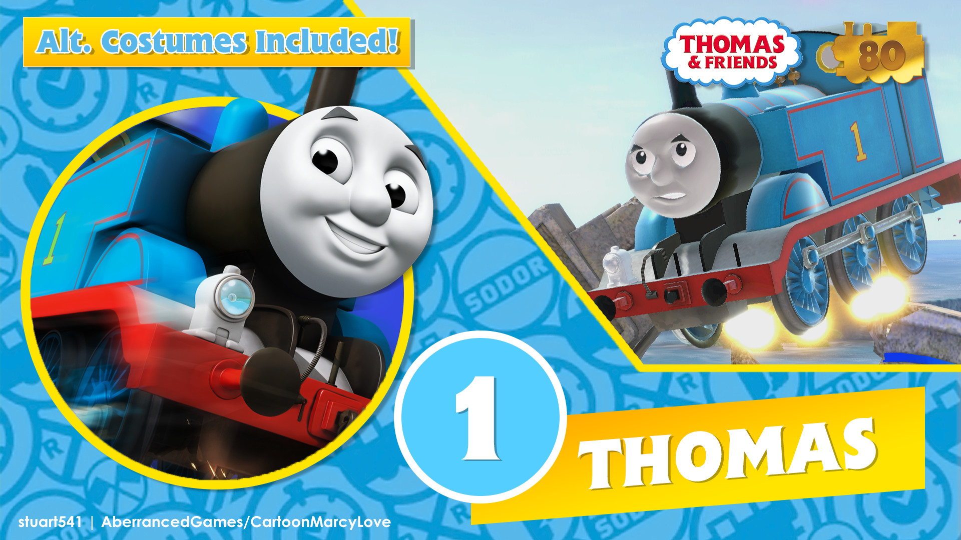 Thomas The Tank Engine (DELUXE) Mod for Super Smash Bros. Ultimate ...