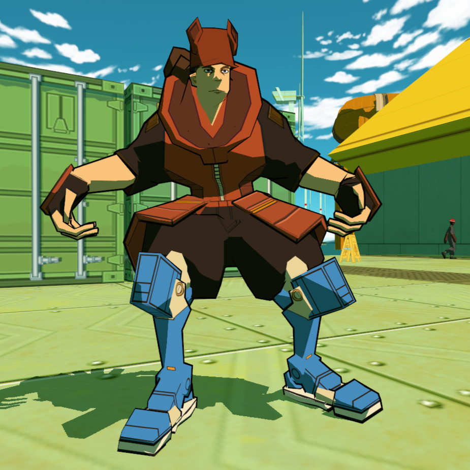 Maskless Devil Theory Mod for Bomb Rush Cyberfunk | BRC Mods