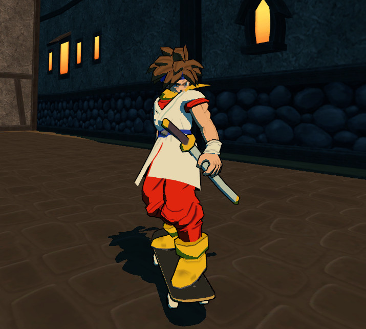 Crono (Chrono Trigger) Mod for Bomb Rush Cyberfunk | BRC Mods