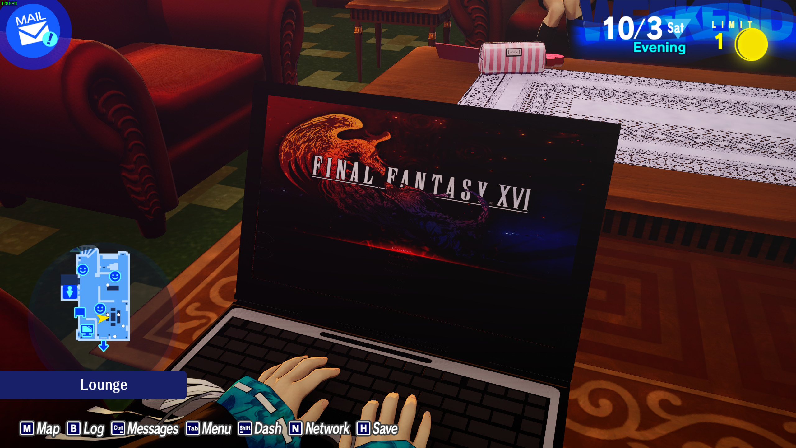 Fuuka and Junpei play ff16/DMC3 Mod for Persona 3 Reload | P3R Mods