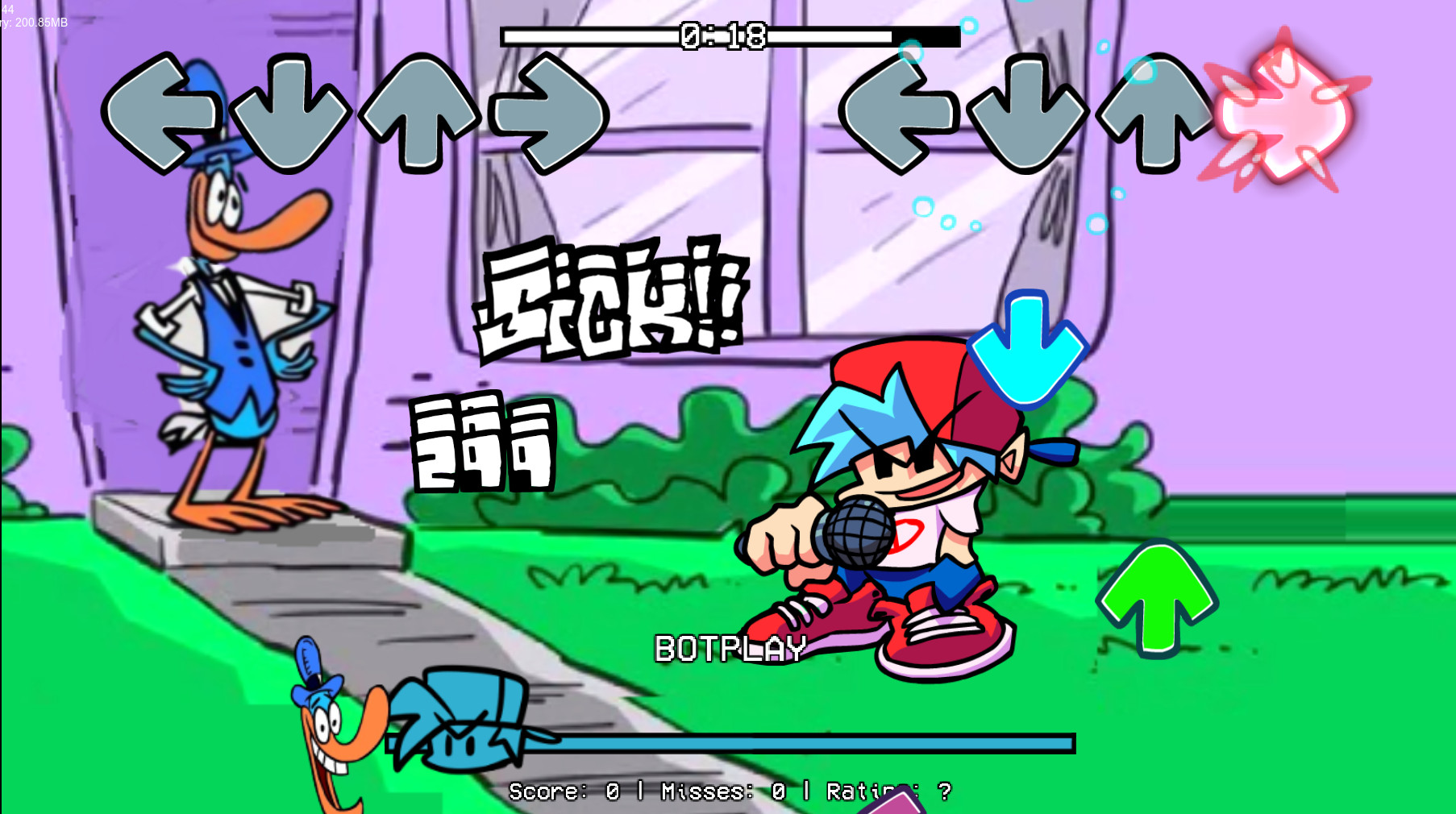 UNCLE DUCK ONE-SHOT Mod for Friday Night Funkin' | FNF Mods