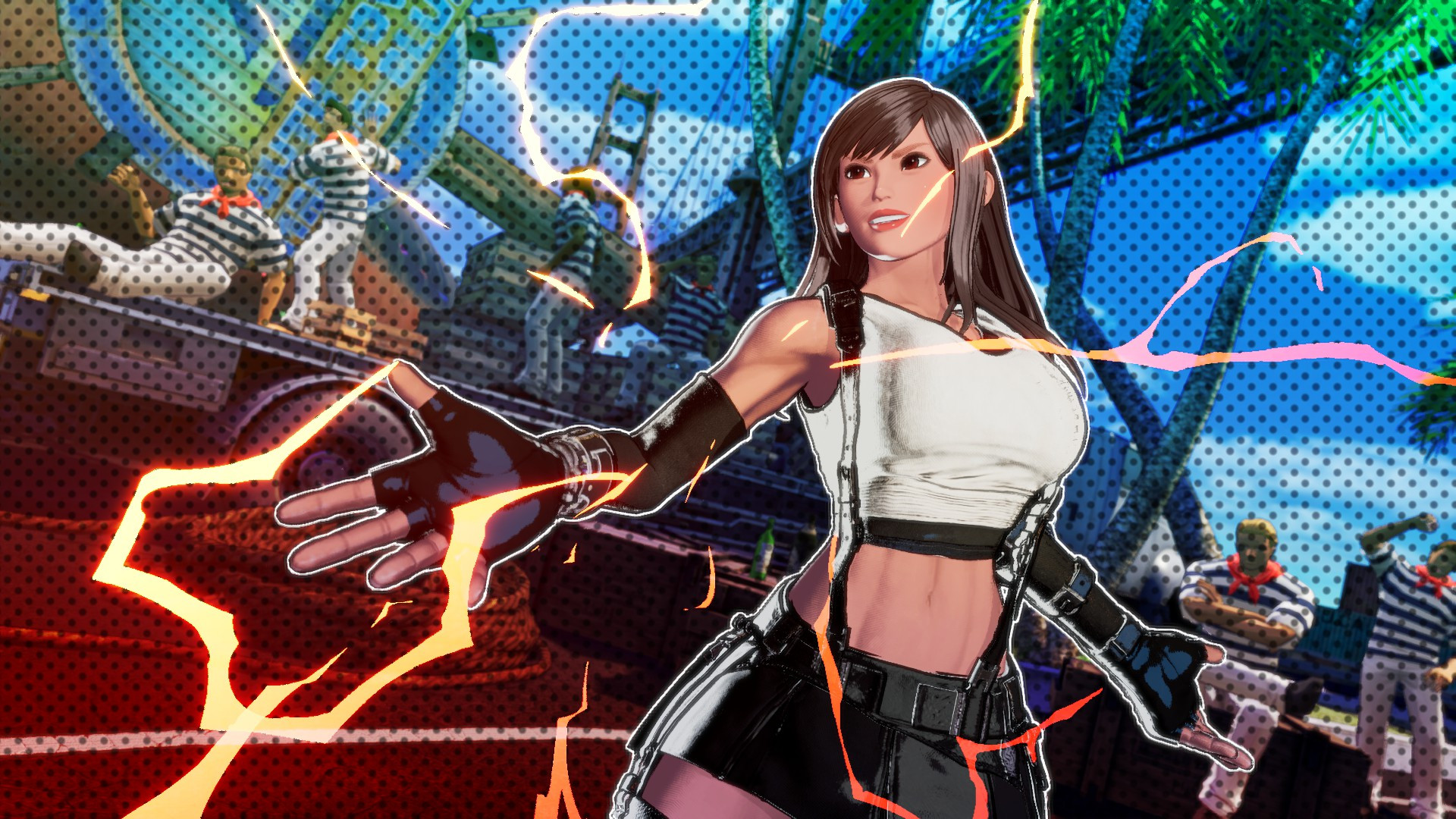 Tifa Lockhart over Preecha Mod for Fatal Fury: City of the Wolves ...