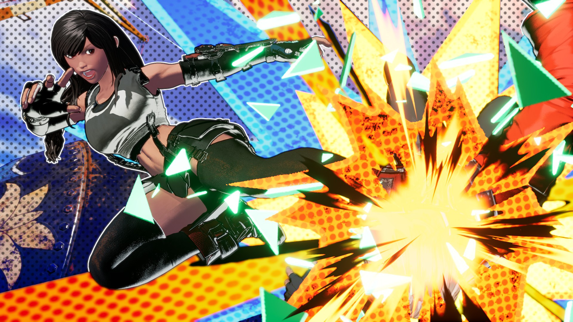 Tifa Lockhart over Preecha Mod for Fatal Fury: City of the Wolves ...