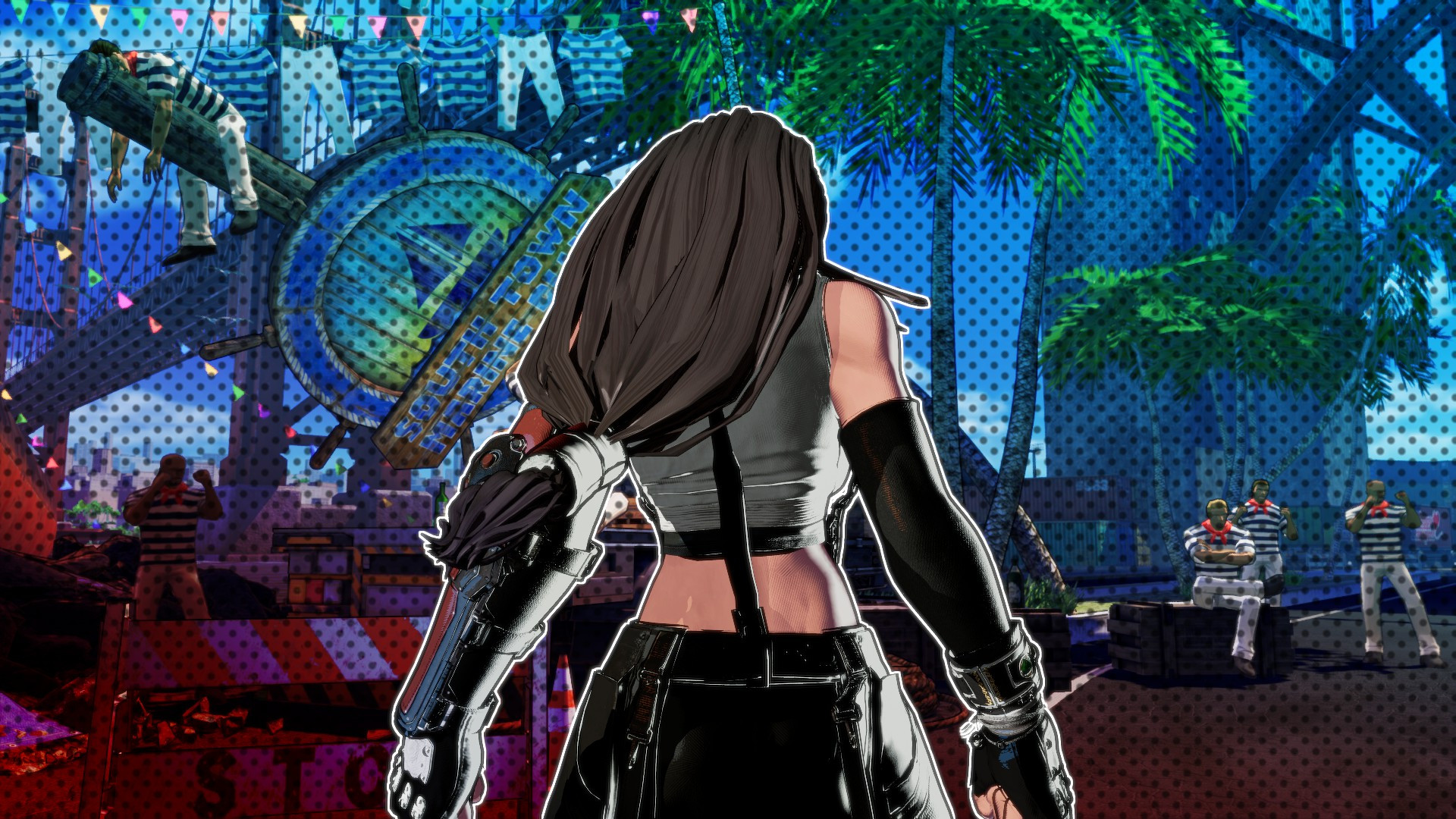 Tifa Lockhart over Preecha Mod for Fatal Fury: City of the Wolves ...