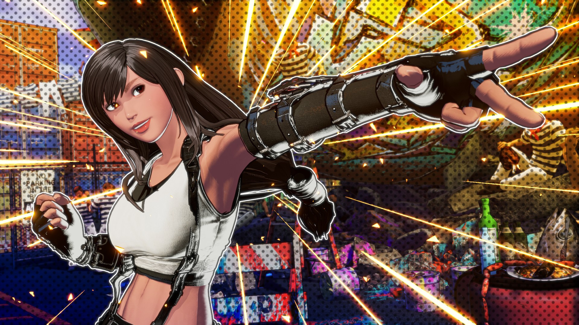 Tifa Lockhart over Preecha Mod for Fatal Fury: City of the Wolves ...