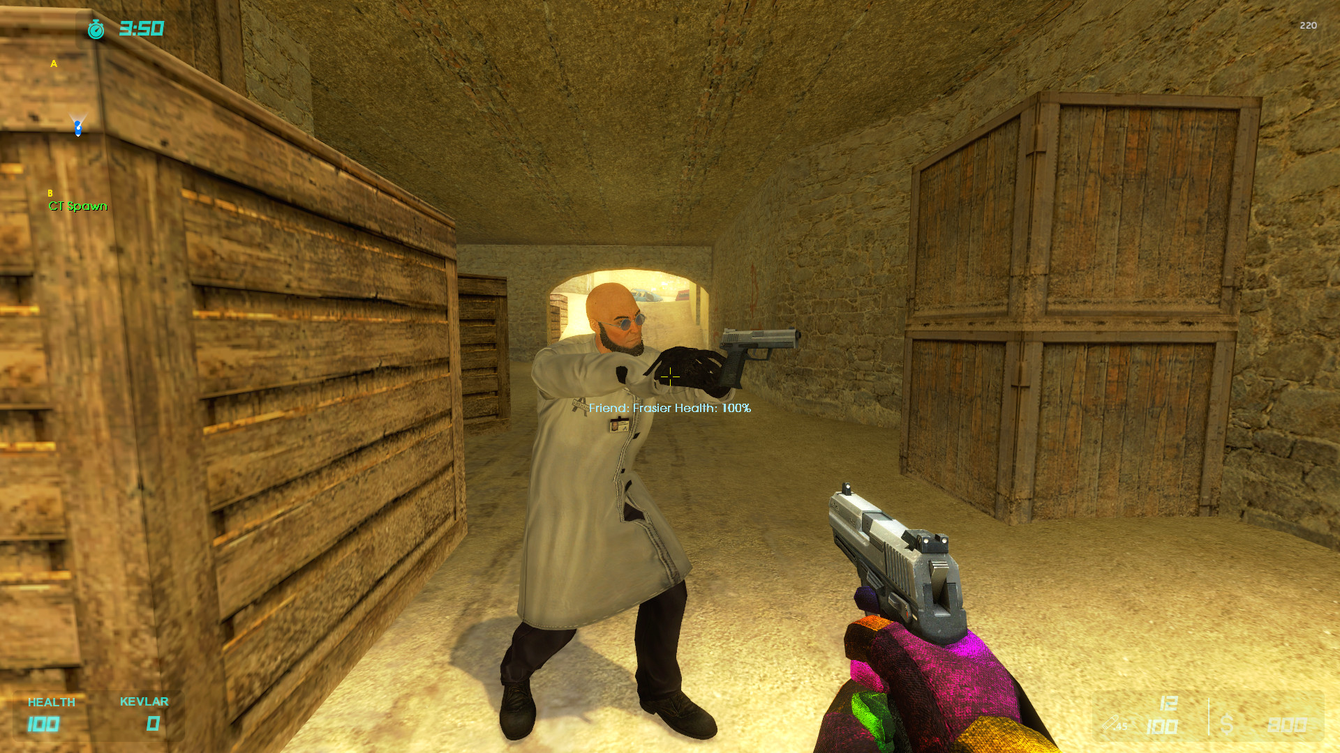 Arkham_Hugo_Strange Mod for Counter-Strike: Source | CS:S Mods
