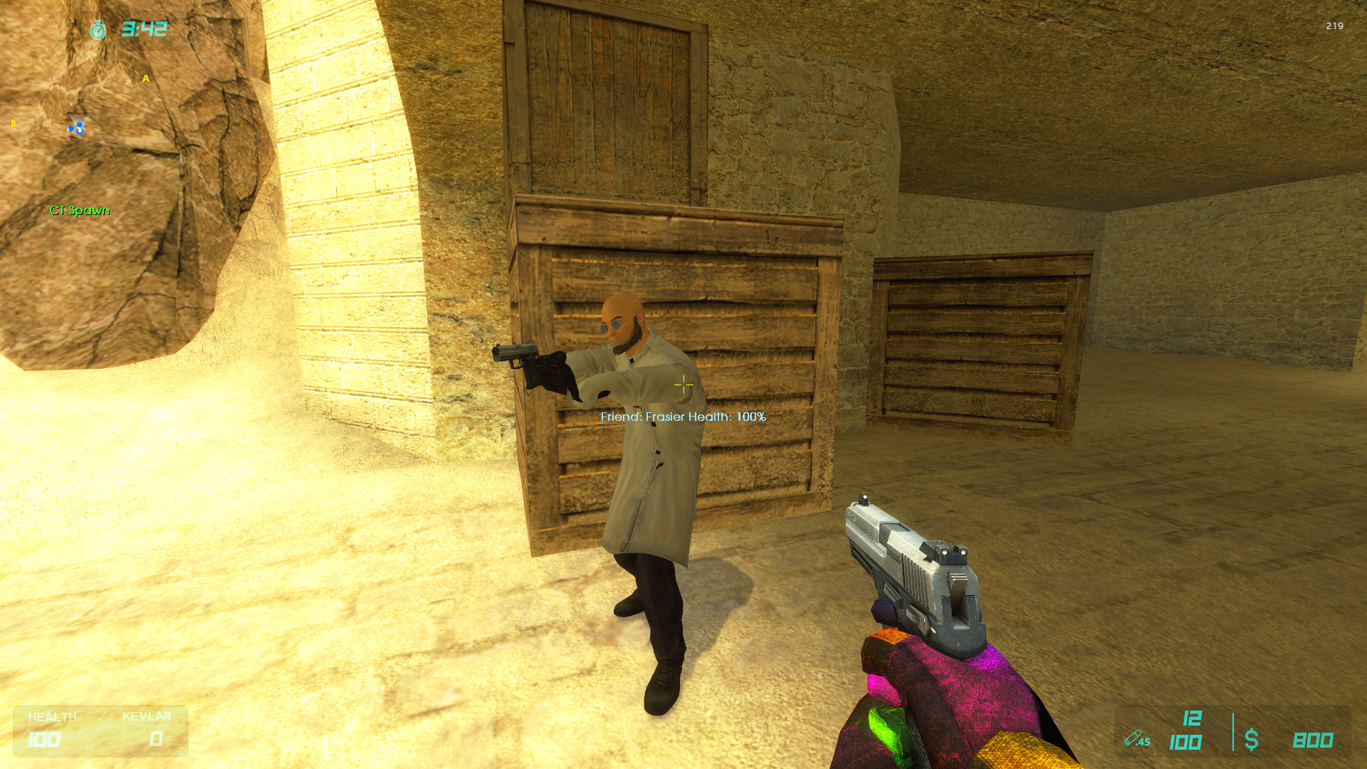 Arkham_Hugo_Strange Mod for Counter-Strike: Source | CS:S Mods