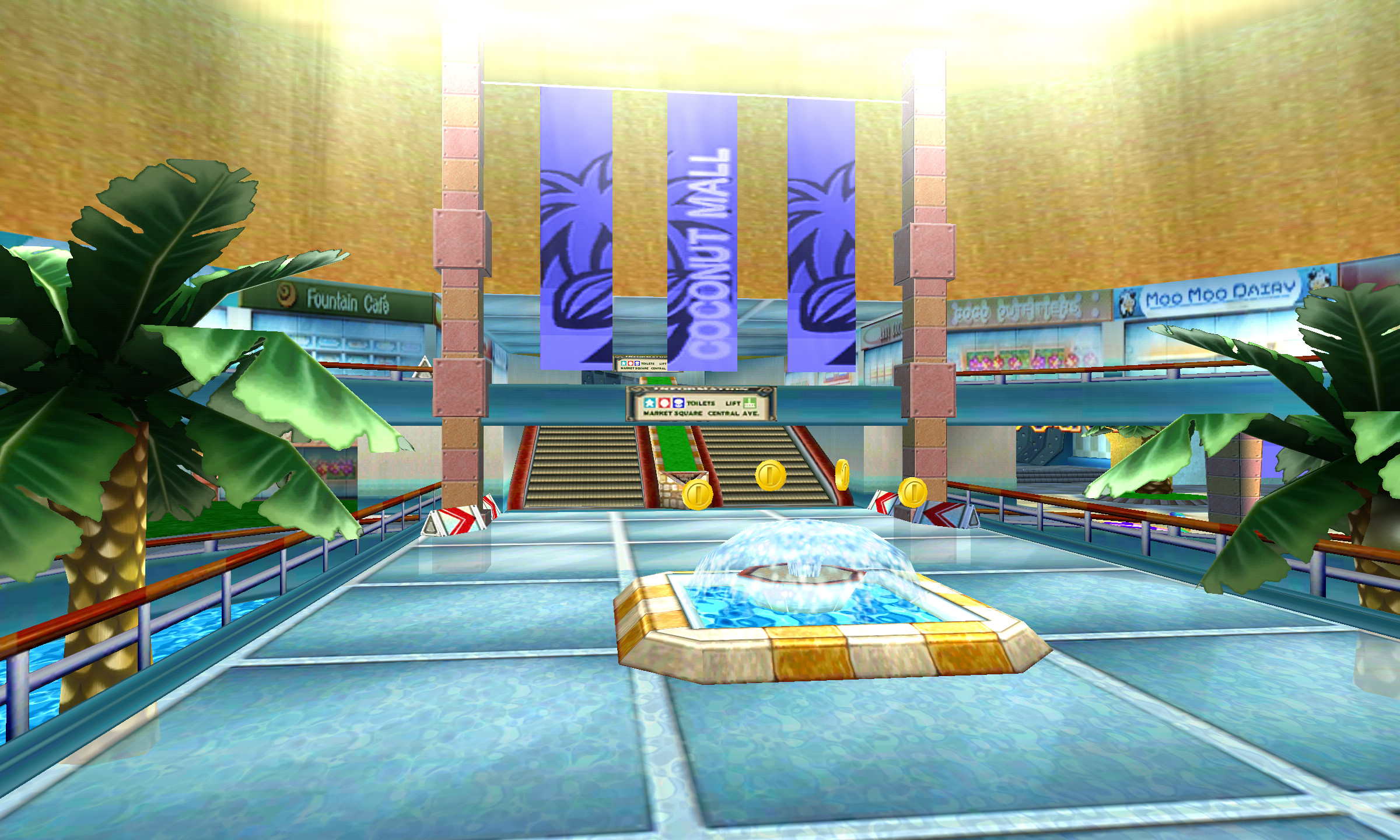 Accurate Coconut Mall Mod for Mario Kart 7 | MK7 Mods