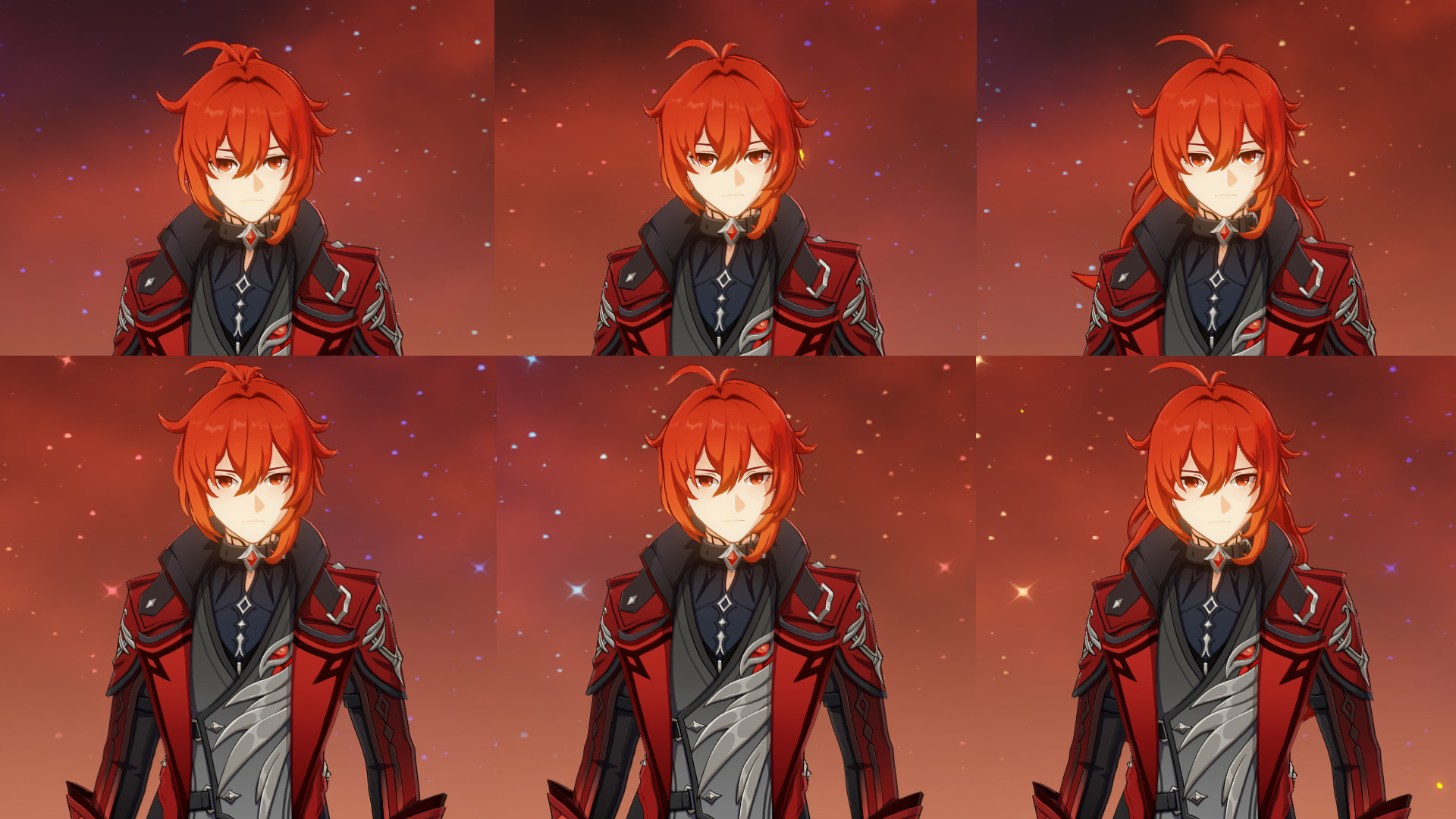 Diluc head/face fixes (Blend included) Mod for Genshin Impact | GI Mods