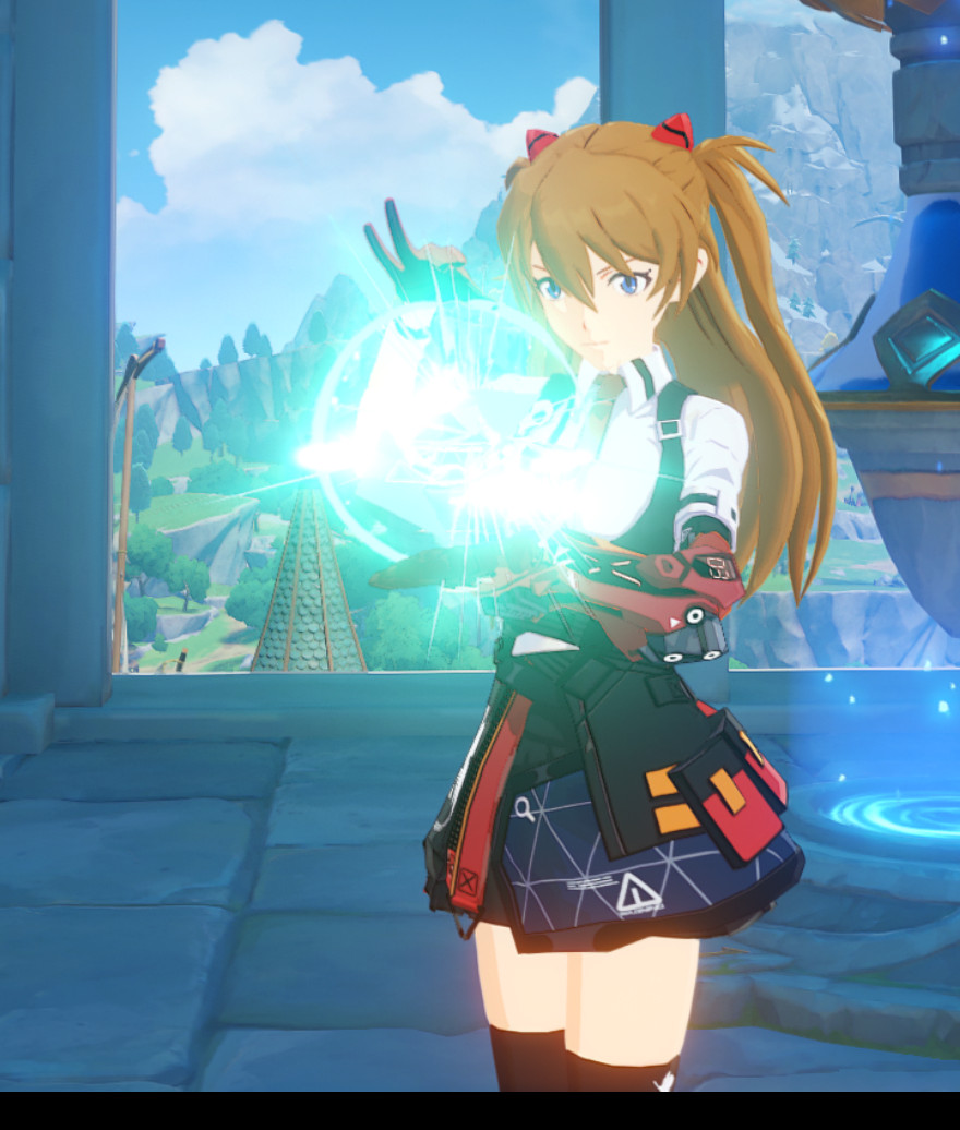 Asuka Shikinami Langley [Faruzan] Mod for Genshin Impact | GI Mods