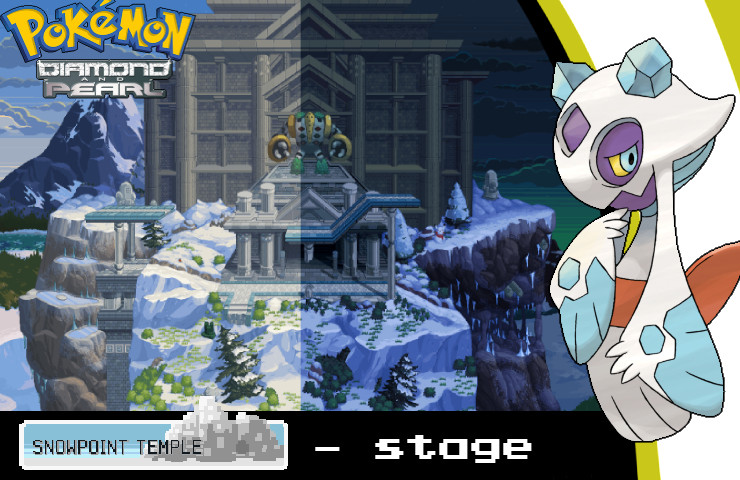 Pokemon D/P/Pl(SSF2) - Snowpoint Temple (9.5/CMC+) Mod for Super Smash ...