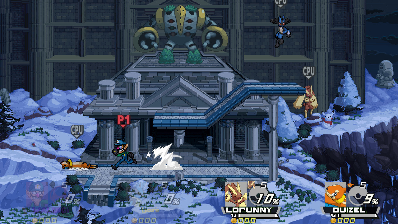 Pokemon D/P/Pl(SSF2) - Snowpoint Temple (9.5/CMC+) Mod for Super Smash ...