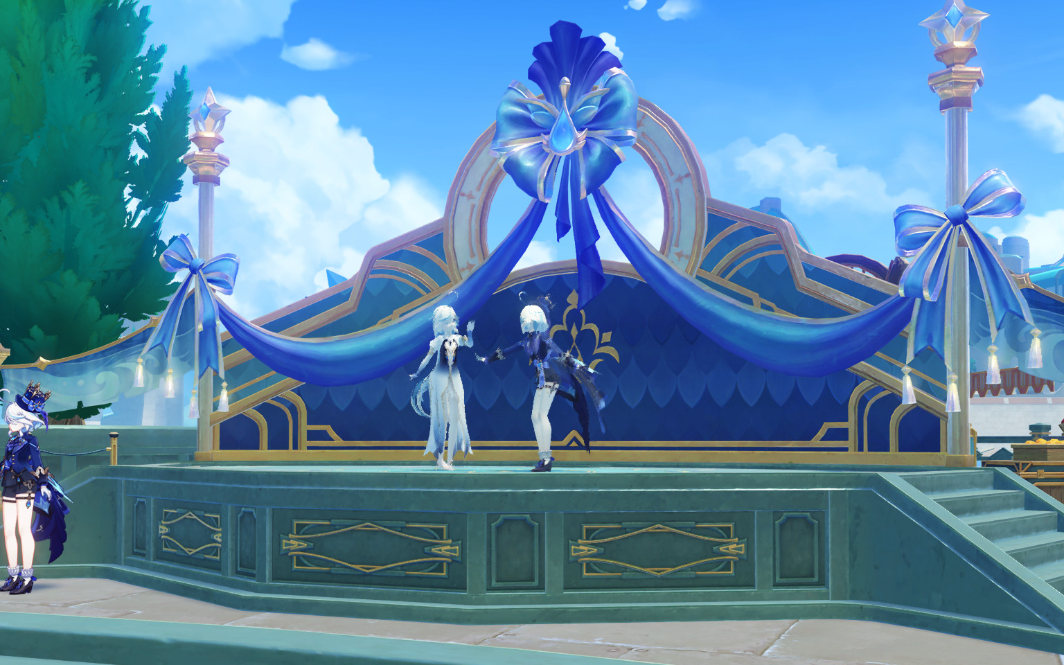 【MMD in GI】Furina & Focalors’ Aibao Dance Hall Mod for Genshin Impact ...