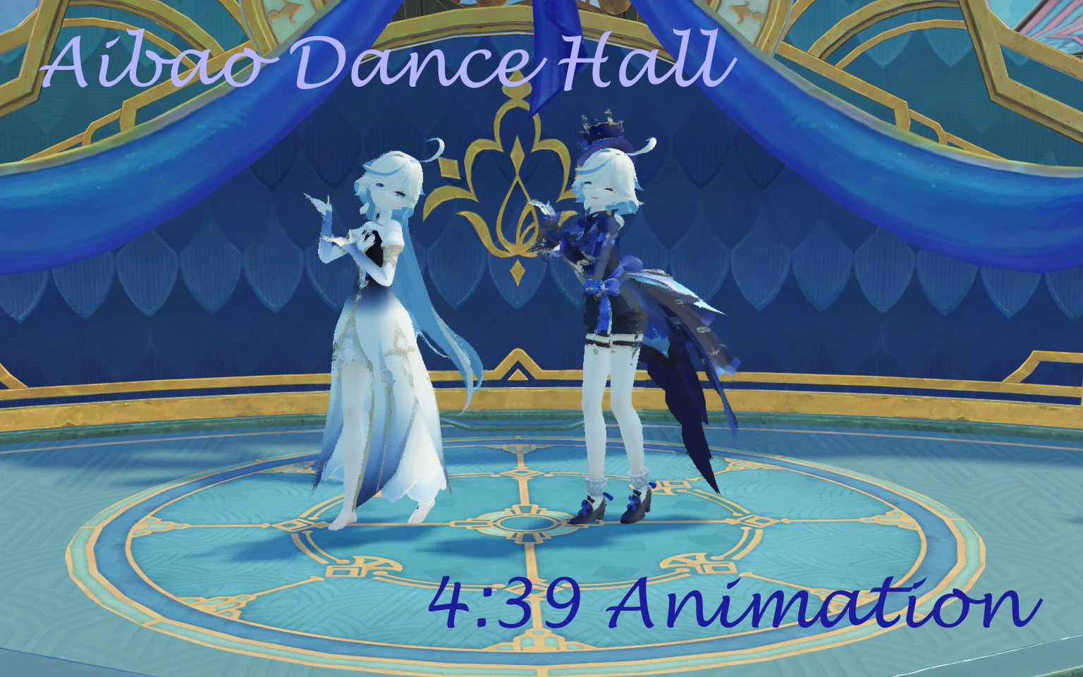【MMD in GI】Furina & Focalors’ Aibao Dance Hall Mod for Genshin Impact ...