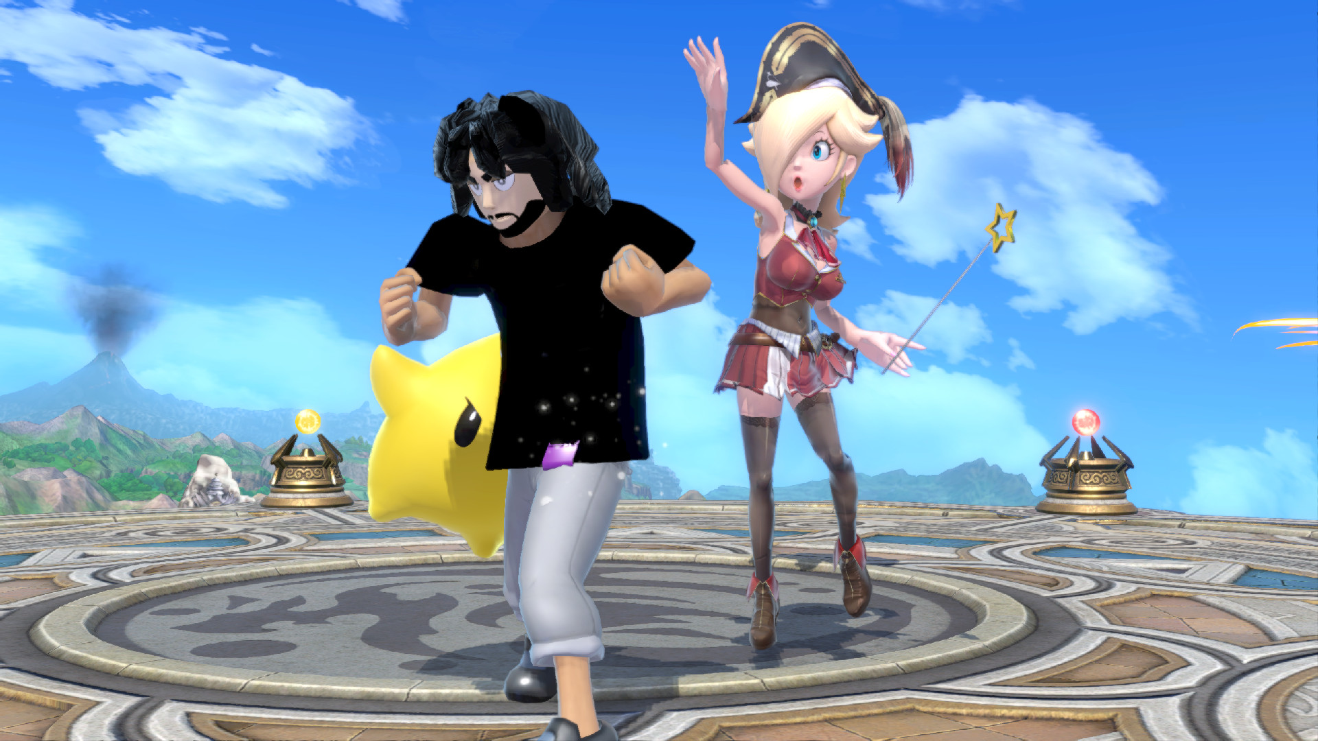 Rosalina as Houshou Marine Mod for Super Smash Bros. Ultimate | SSBU Mods