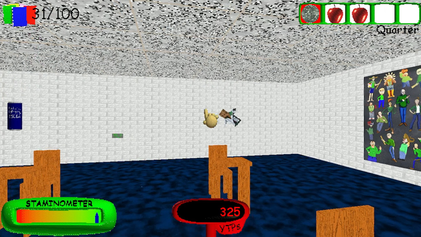 Maze 100 Notebooks Mod for Baldi's Basics | Baldi Mods